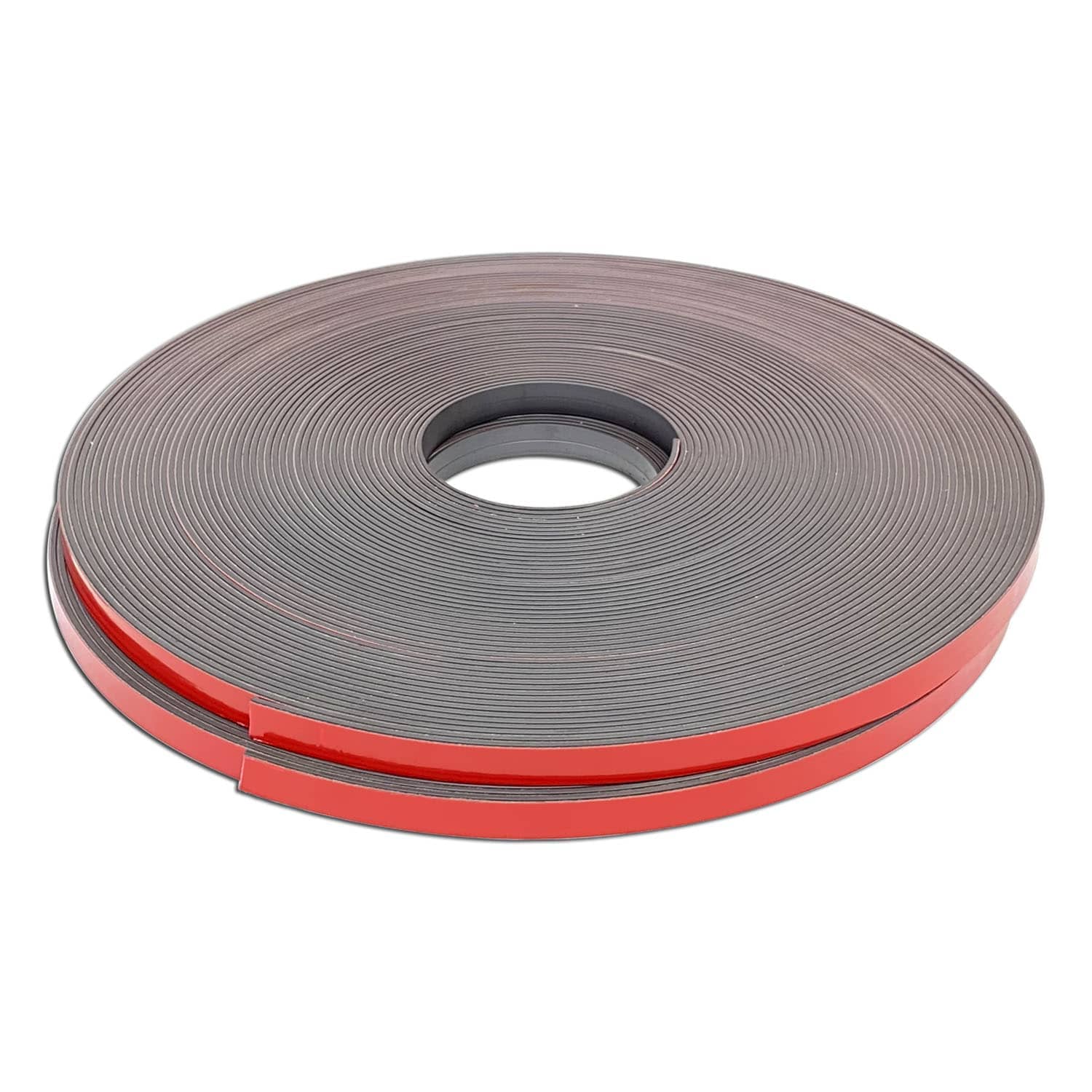 12.5mm x 1.6mm Self Adhesive A&B Pole Magnetic Strip - Magnets New Zealand