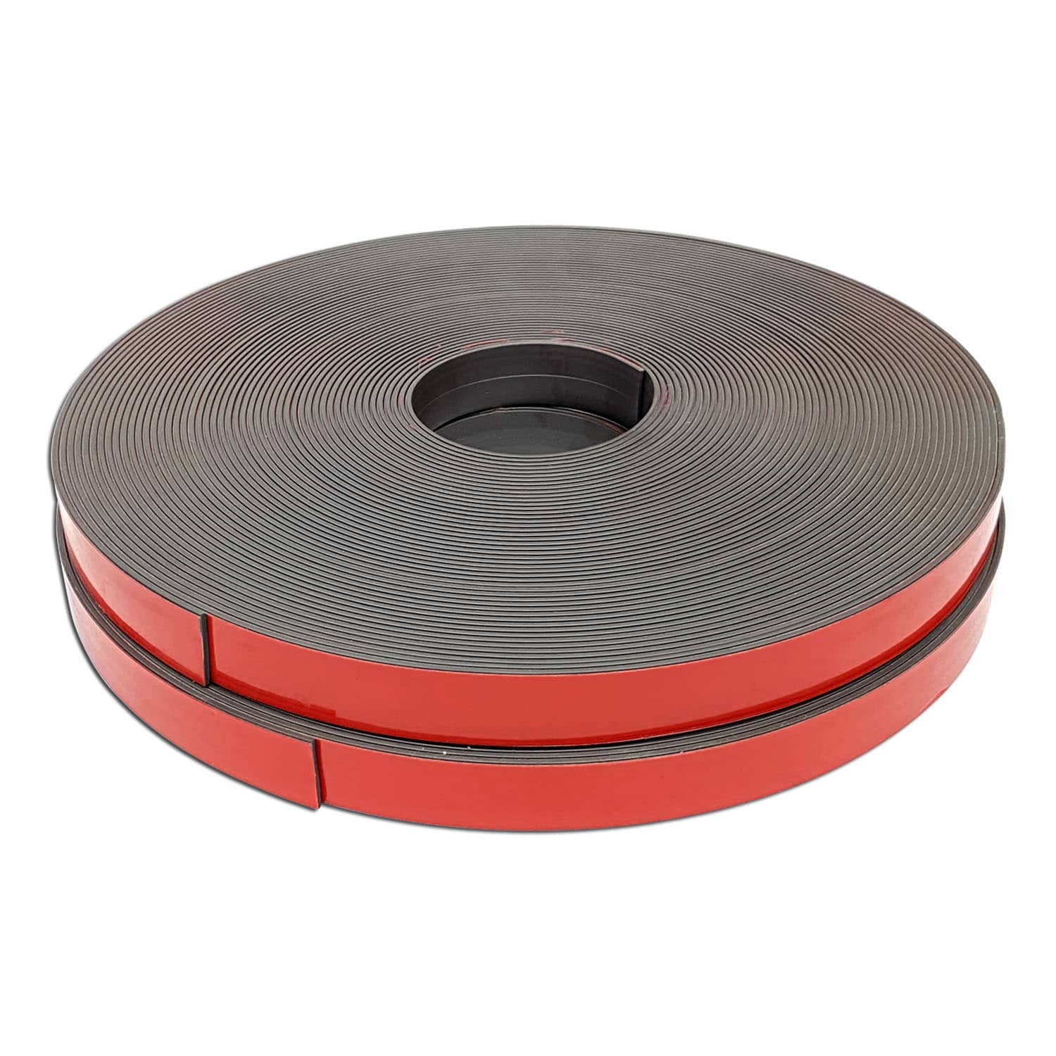 25mm x 1.6mm Self Adhesive A&B Pole Magnetic Strip - Magnets New Zealand