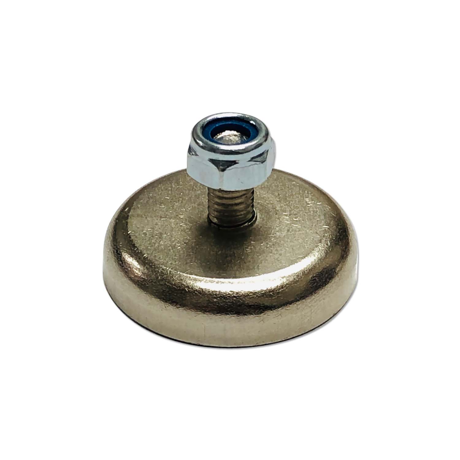 32mm x 8mm Neodymium Male Threaded Pot - Magnets New Zealand