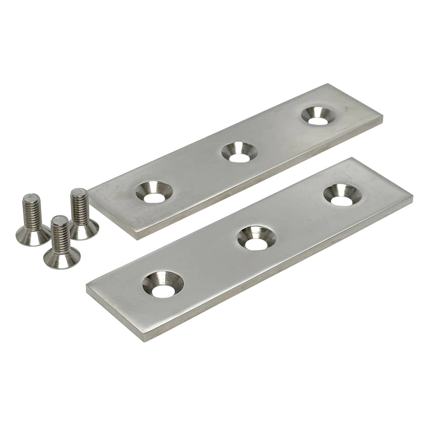 150mm x 40mm Stainless Steel End Plate Set - Stainless Steel End Plate Sets